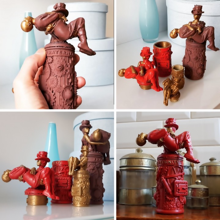 3D Printable FRATERNITY BOX FOR WOMEN. by Alphonse Marcel