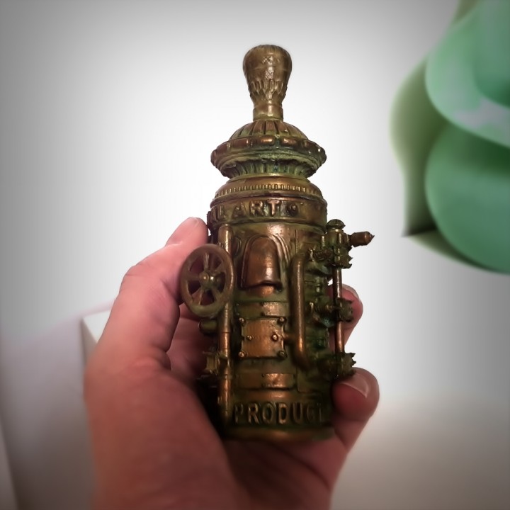 3D Printable SPATIAL STEAMPUNK BOX by Alphonse Marcel