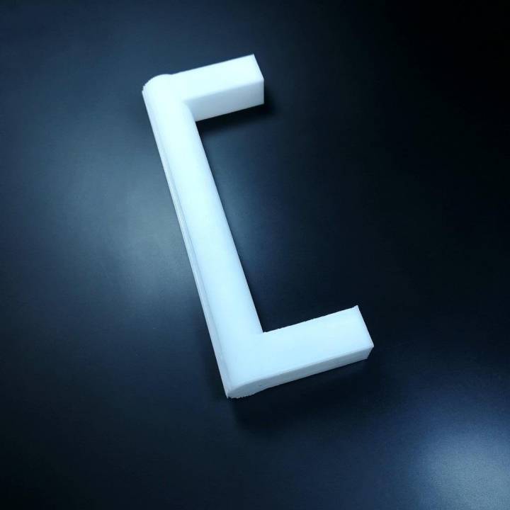 3D Printable door handle by muguet