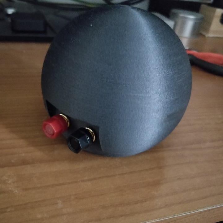 3D Printable sphere speaker by paolo