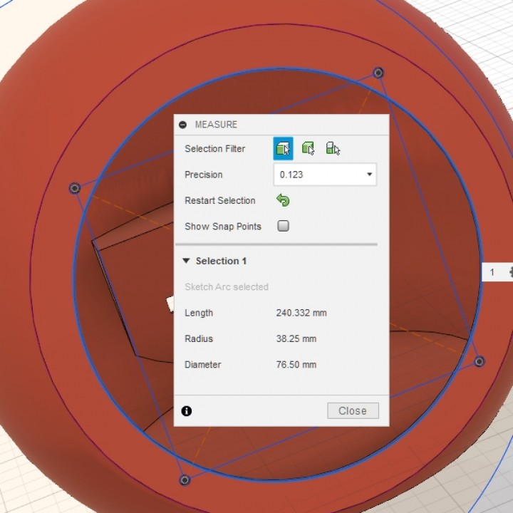 3D Printable sphere speaker by paolo