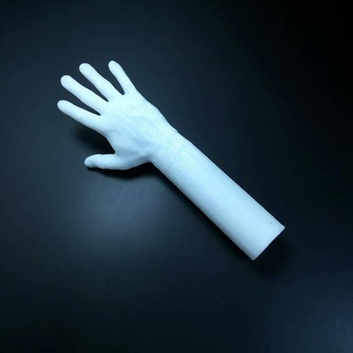 3D Printable Lego Hand by Wiley Frank