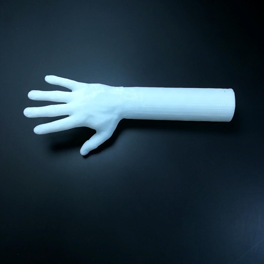 3D Printable Lego Hand by Wiley Frank