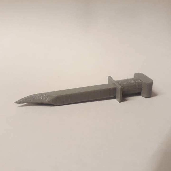 3D Printable Lego Minifigure K-Bar by Walter S Whitson