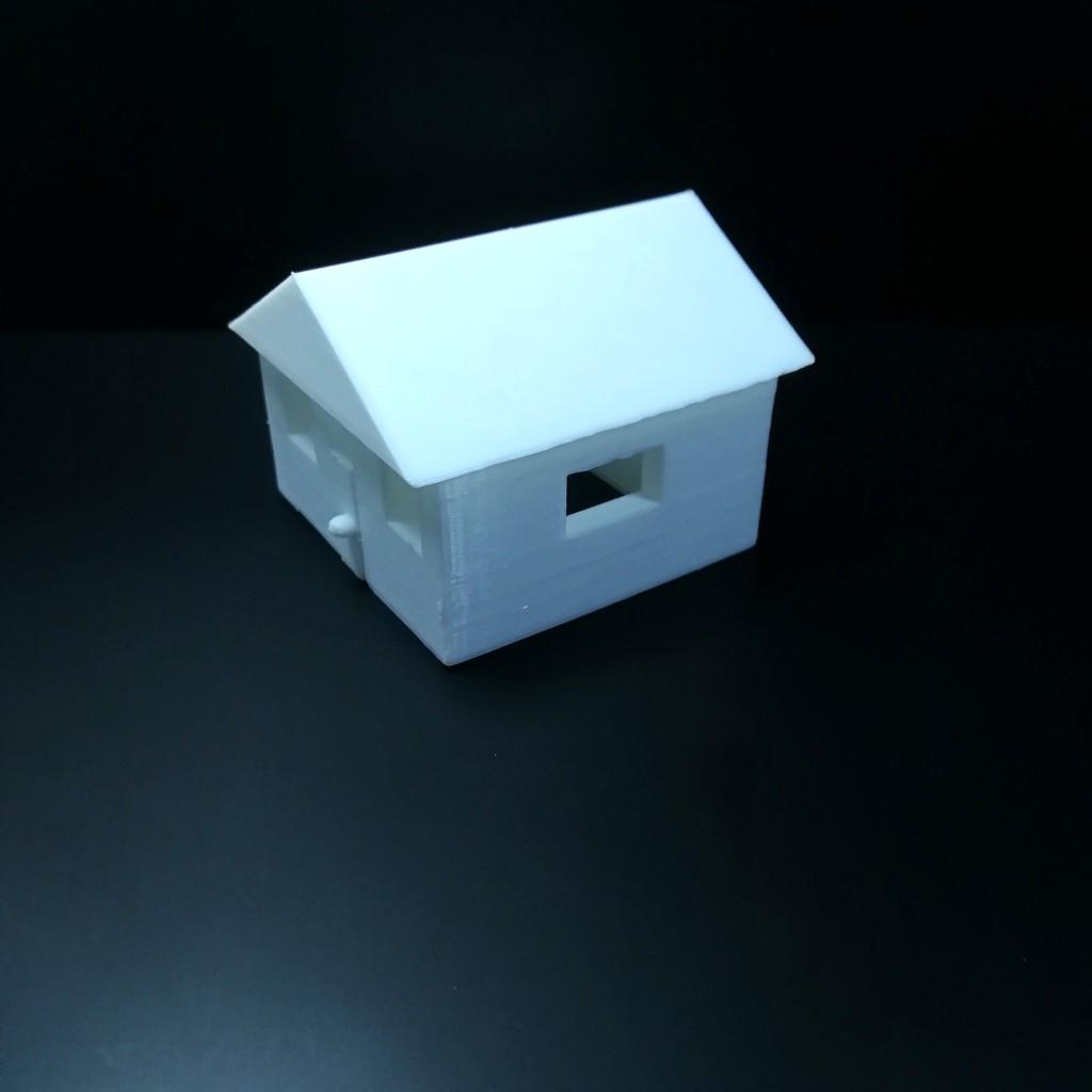 3D Printable Simple house by saikrishnagoje