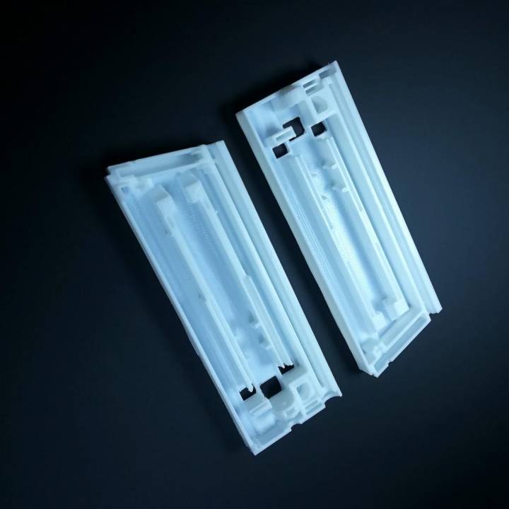 3D Printable mag for 3D printed airsoft gun long version by Pam Blaedow