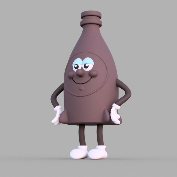 3D Printable Bottle - Fallout Shelter by Wekster