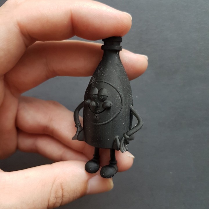 3D Printable Bottle - Fallout Shelter by Wekster