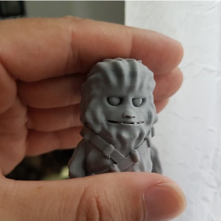 3D Printable Mini Chewbacca - Star Wars by Wekster