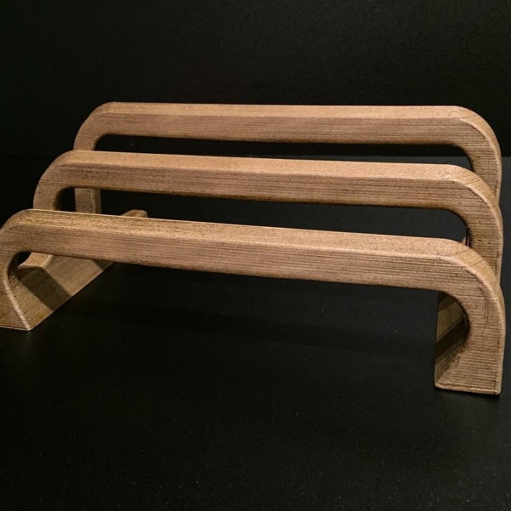 3D Printable Laptop Storage Stand by Trevor