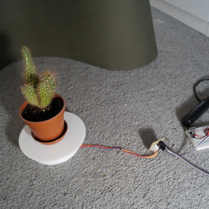 3D Printable Motorized spinning platform with stepper 28BYJ-48 by Plamen