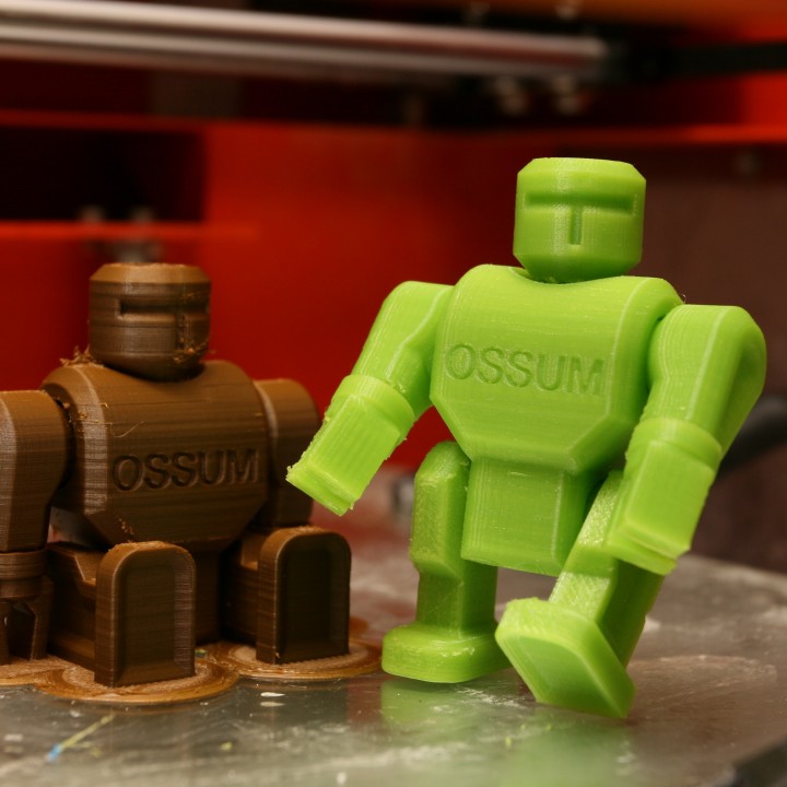 3D Printable Ossum PiP Bot by Jason Suter