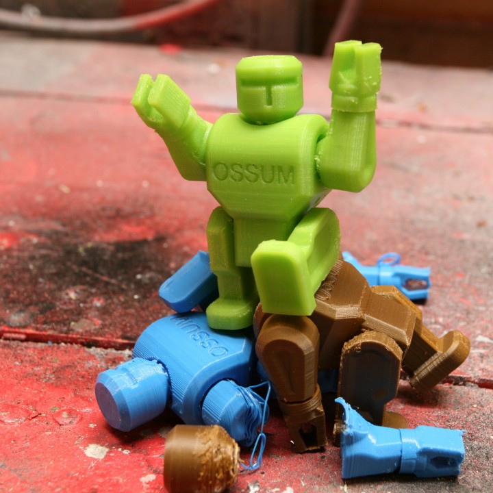 3D Printable Ossum PiP Bot by Jason Suter