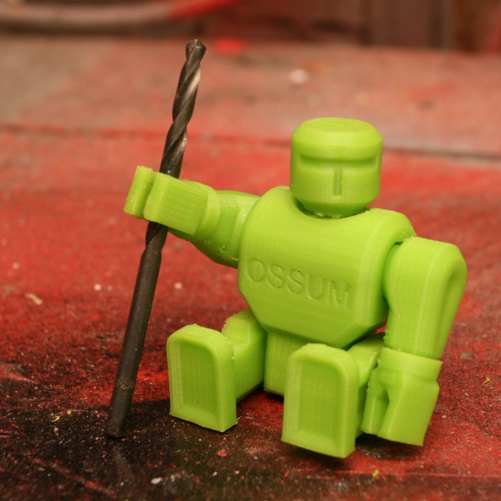 3D Printable Ossum PiP Bot by Jason Suter