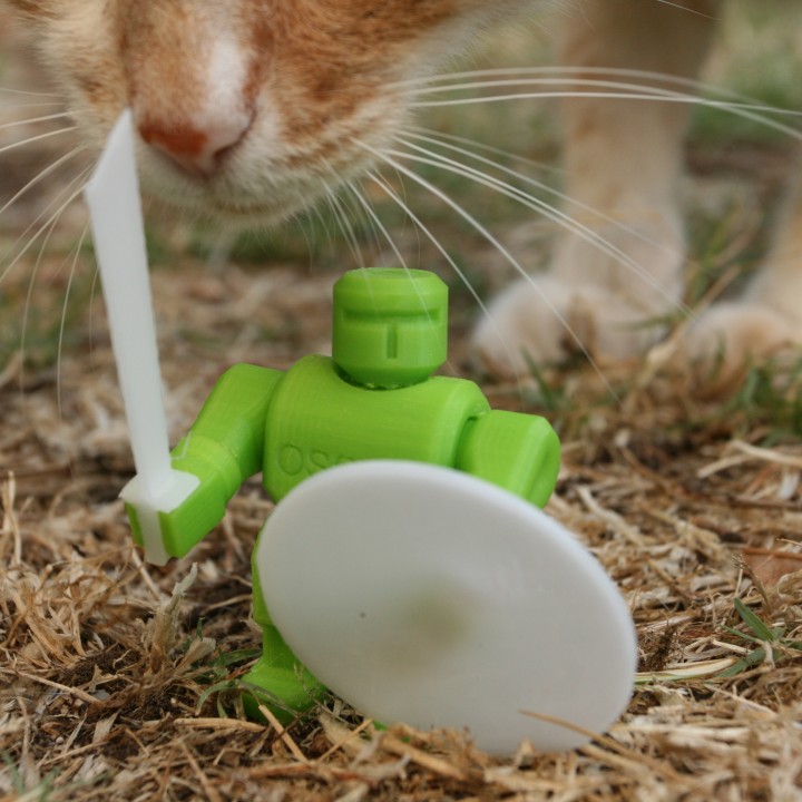 3D Printable Ossum PiP Bot by Jason Suter