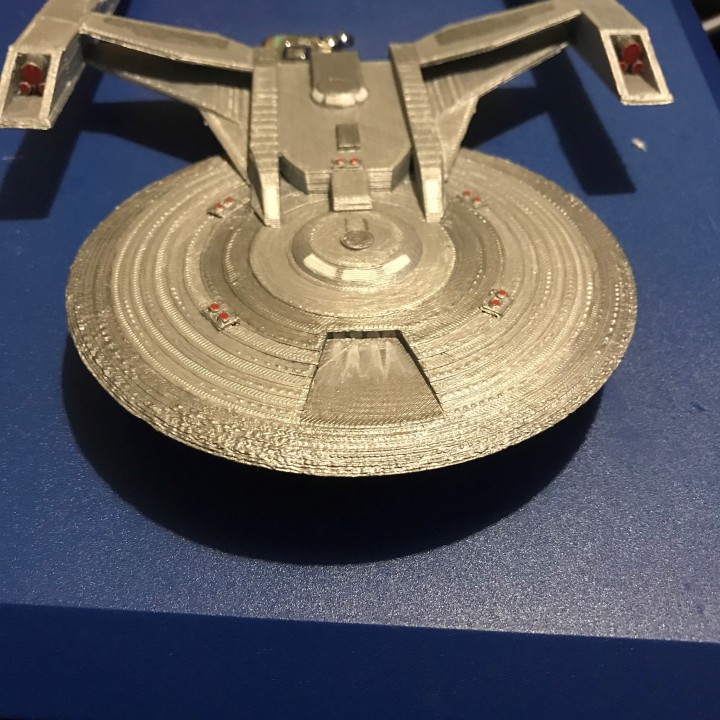 3D Printable star trek discovery shepard class cruiser by christopher