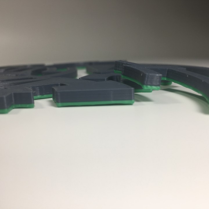 3D Printable Circle Puzzle 3 by Jordan Dubois