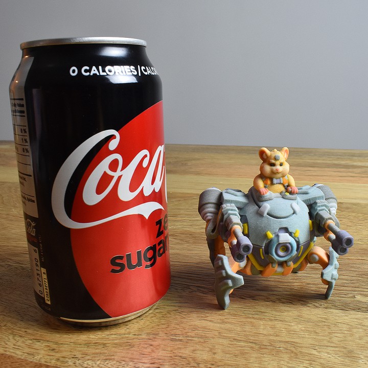 3D Printable Hammond from Overwatch by 3D Print Guy