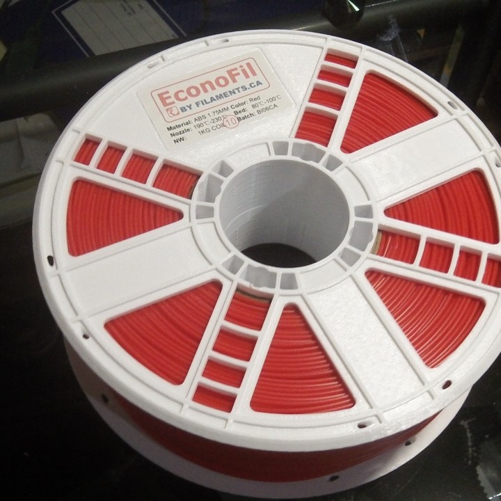 3D Printable Master Spool by Jonathan Bédard