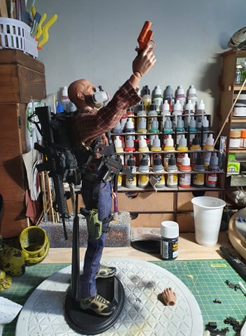 3D Printable Flare Gun 1/4 Scale by Sky Ha