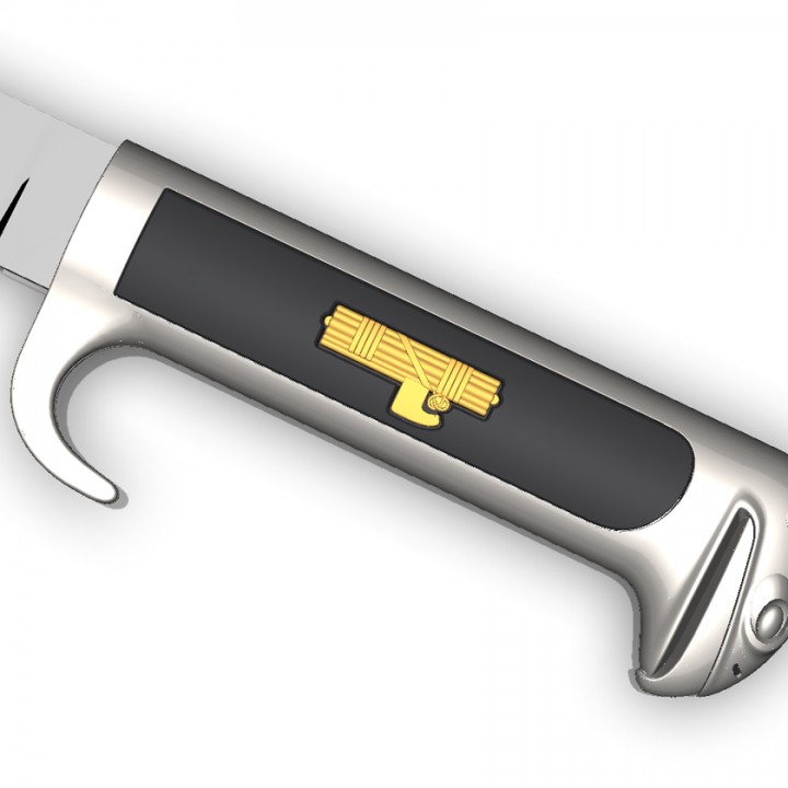 3D Printable WW2 Italian Dagger by Sky Ha