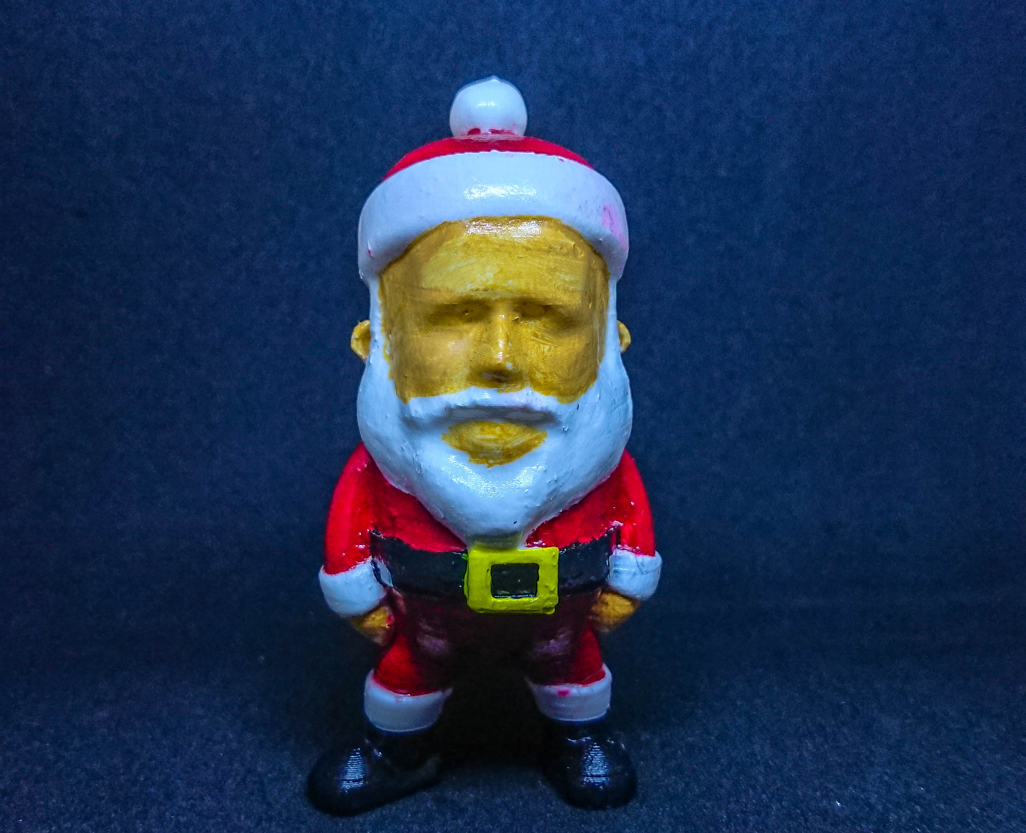 3D Printable Mini Santa Claus by Wekster
