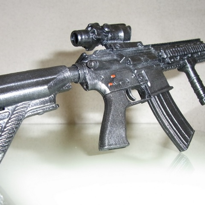 3D Print of HK416 (M416) 1/4 Scale by PRImaPrint