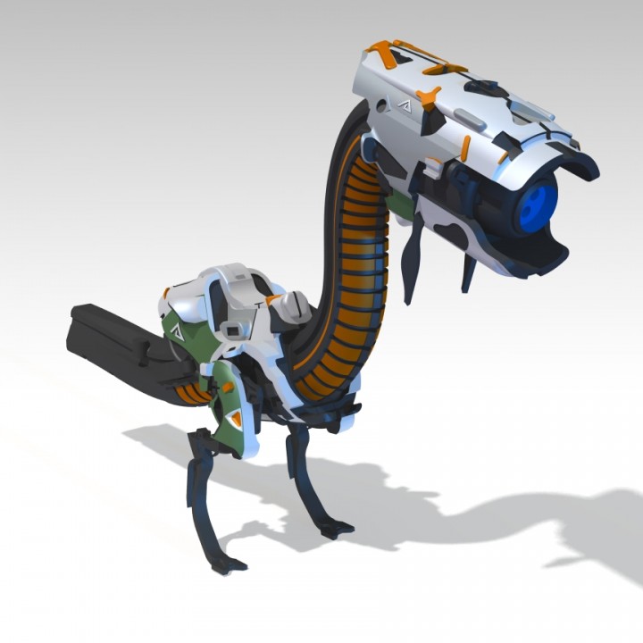 3D Printable Watcher from Horizon Zero Dawn by Théo Domon