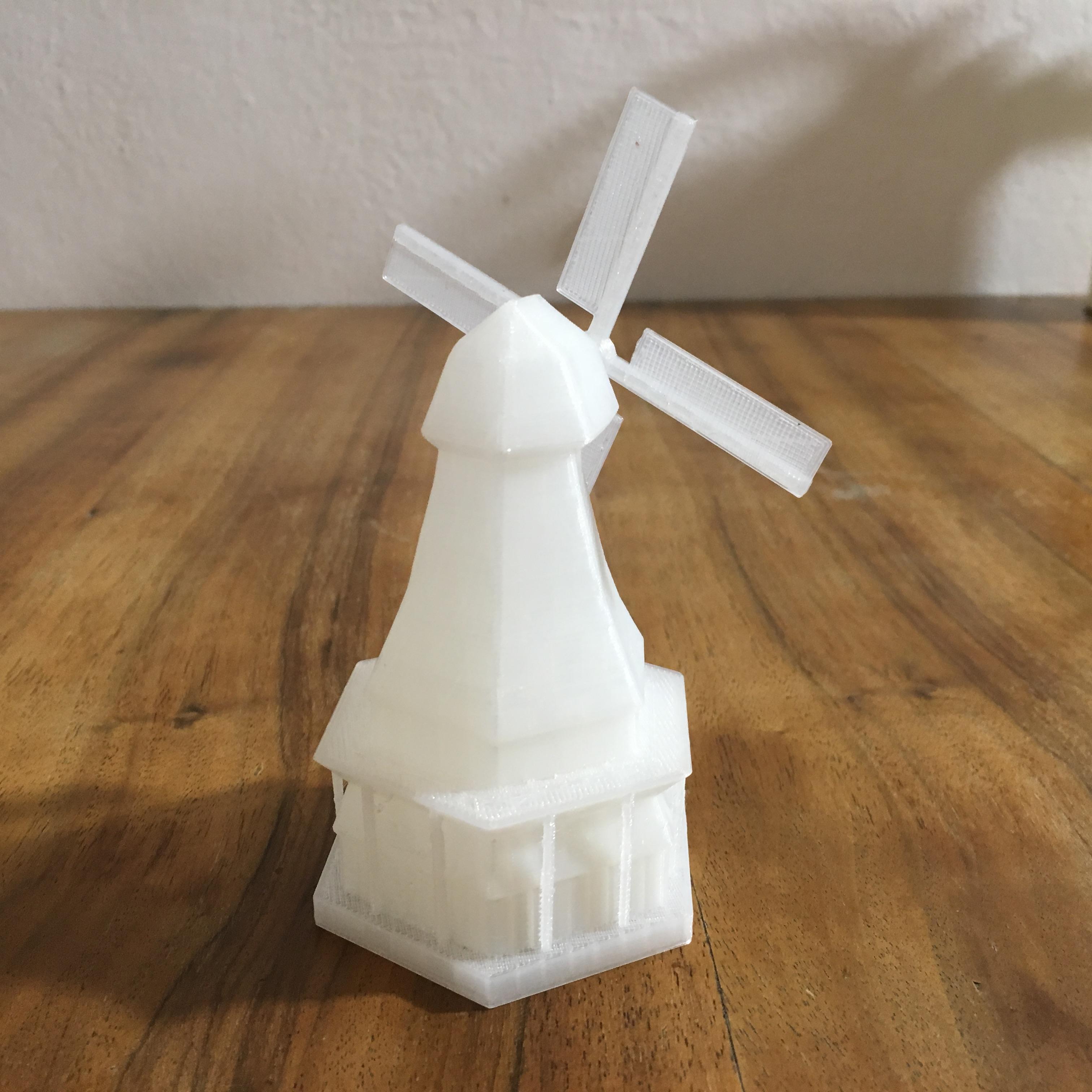 3D Printable wind mill by ethan