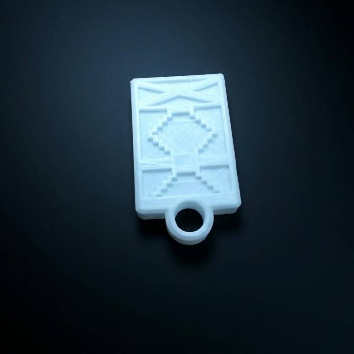 3D Printable Filament Color Swatch by Noah Ramirez