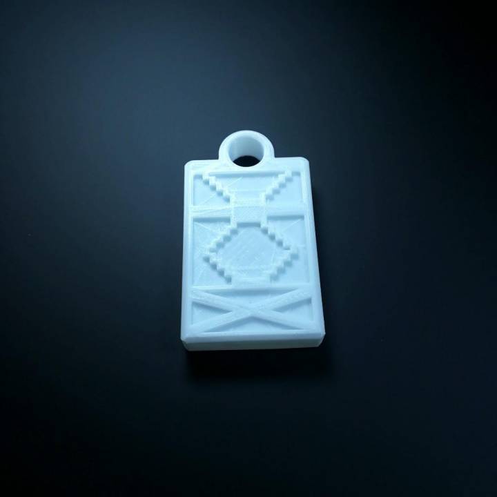 3D Printable Filament Color Swatch by Noah Ramirez