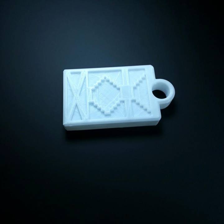 3D Printable Filament Color Swatch by Noah Ramirez