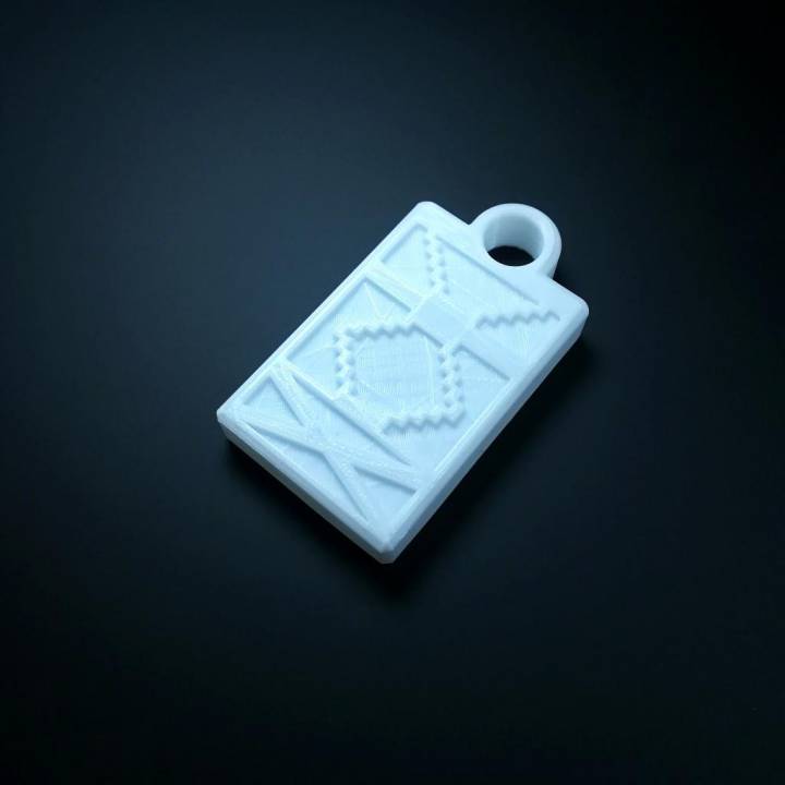 3D Printable Filament Color Swatch by Noah Ramirez