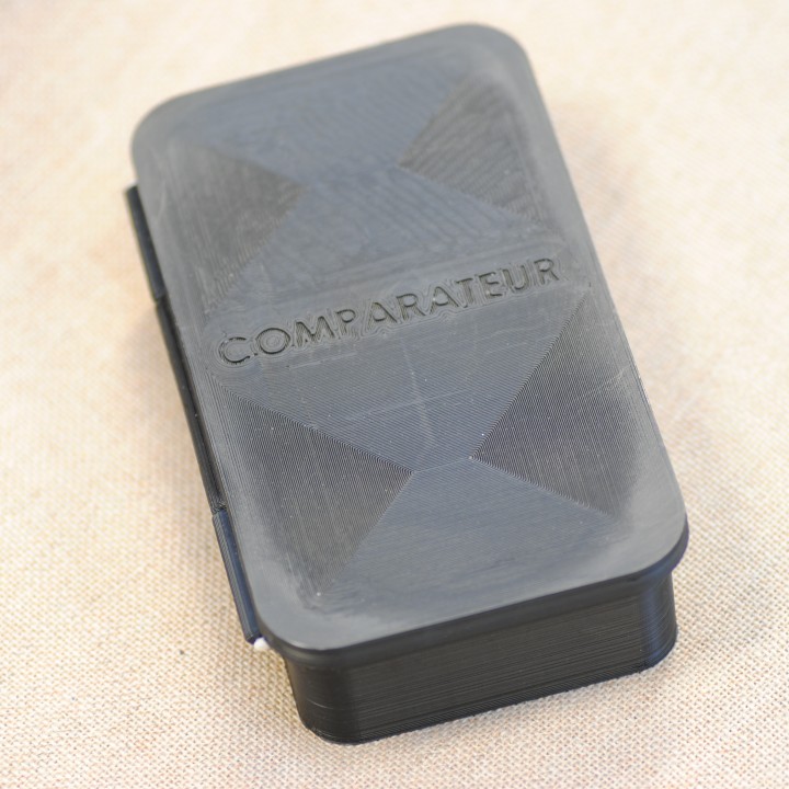 3D Printable case, with diam. 57 mm Mitutoyo dial indicator inside by ...