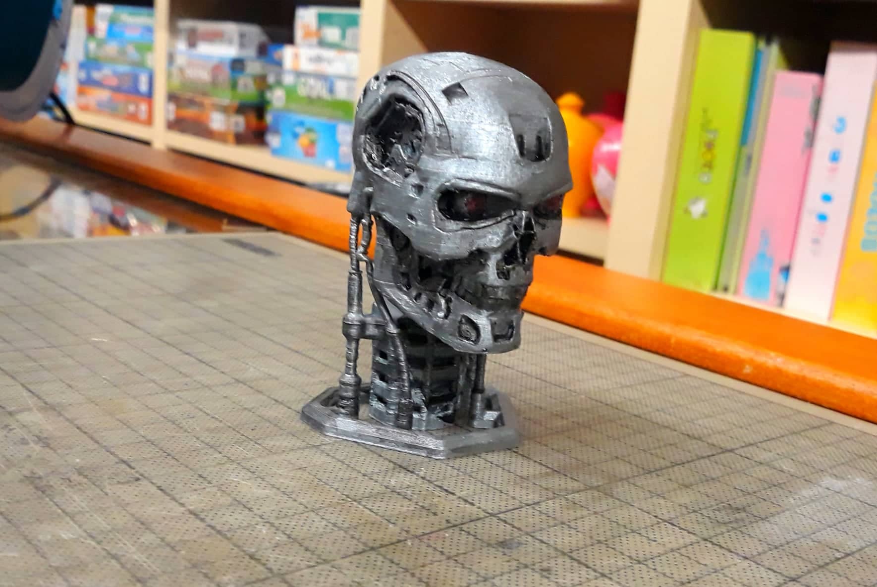 3D Printable Terminator T800 Bust by Vladimír