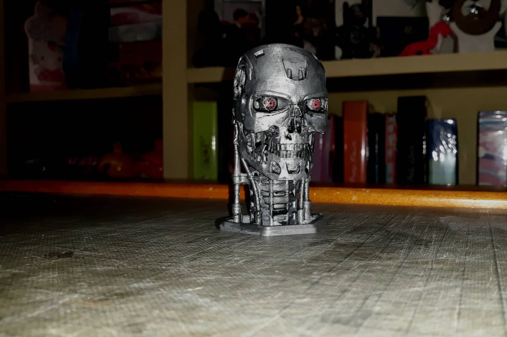 3D Printable Terminator T800 Bust by Vladimír