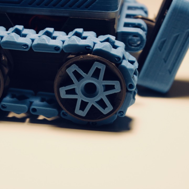 3D Printable V4 wheel by Kevin Thomas