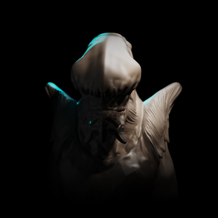 3D Printable Space Monster by Andrea Crazer