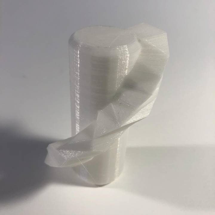 3D Printable Spiral Ramp by Matthew Boyer