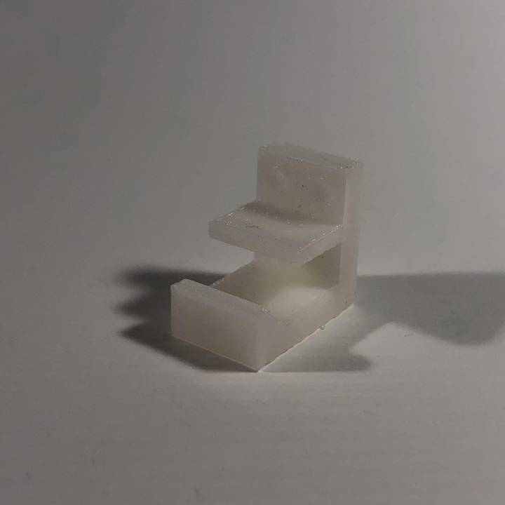 3D Printable LED Strip Holder by Andrew Heitmann