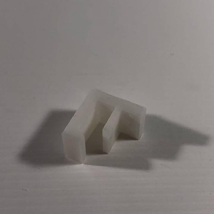 3D Printable LED Strip Holder by Andrew Heitmann