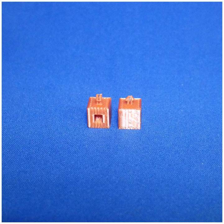 3D Printable Snap Fit Peg Test by Dan