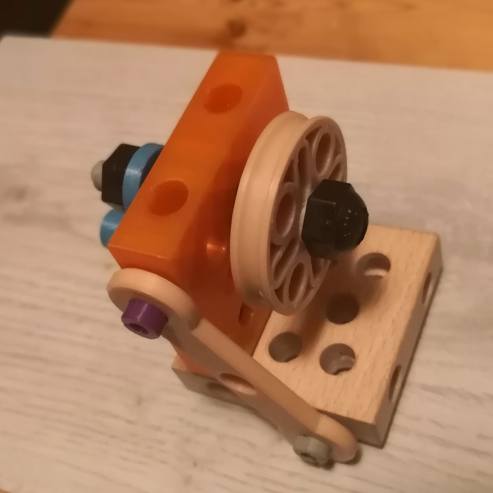 3D Printable Building block for Brio Builder system by Micke Lindholm