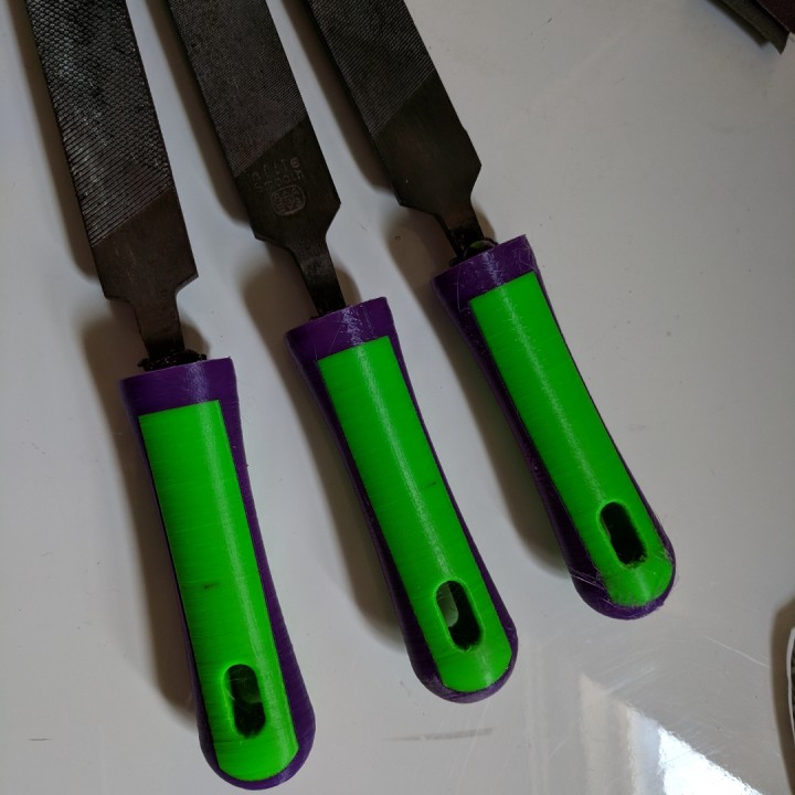 3D Printable File Handles - Large by Brodie Fairhall