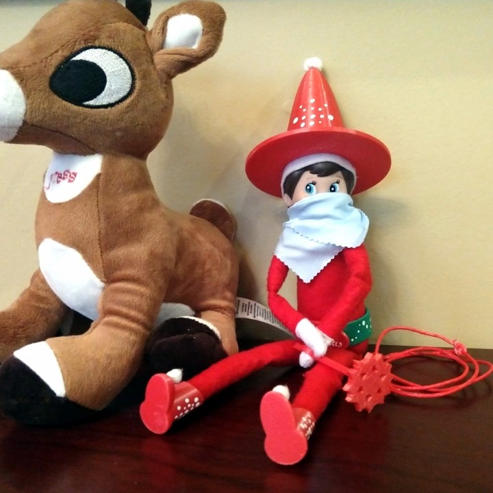 3D Printable Elf on the Shelf Cowboy Accessory Pack by Dr. T