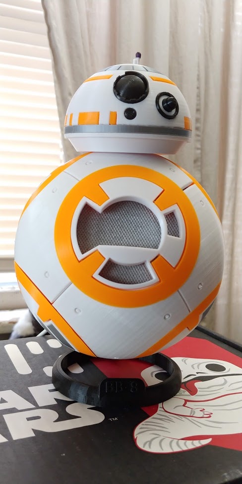 3D Printable BB-8 Google Home Costume or BB8 Model by Steve Wagg