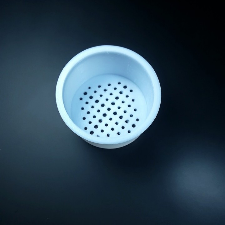 3D Printable Kitchen sink Filter screen by Li Wei Bing