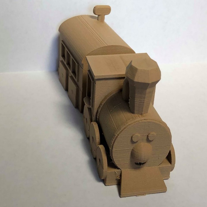 3D Printable Mistfit Train by Bob Blanco