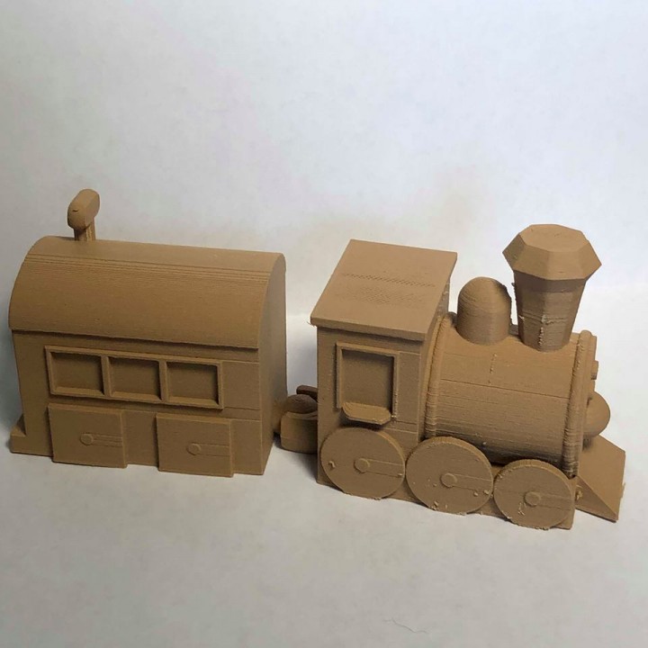 3D Printable Mistfit Train by Bob Blanco