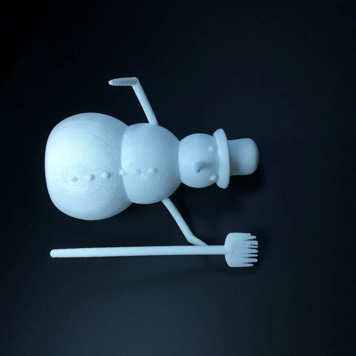 3D Printable Snowman by Cunibon